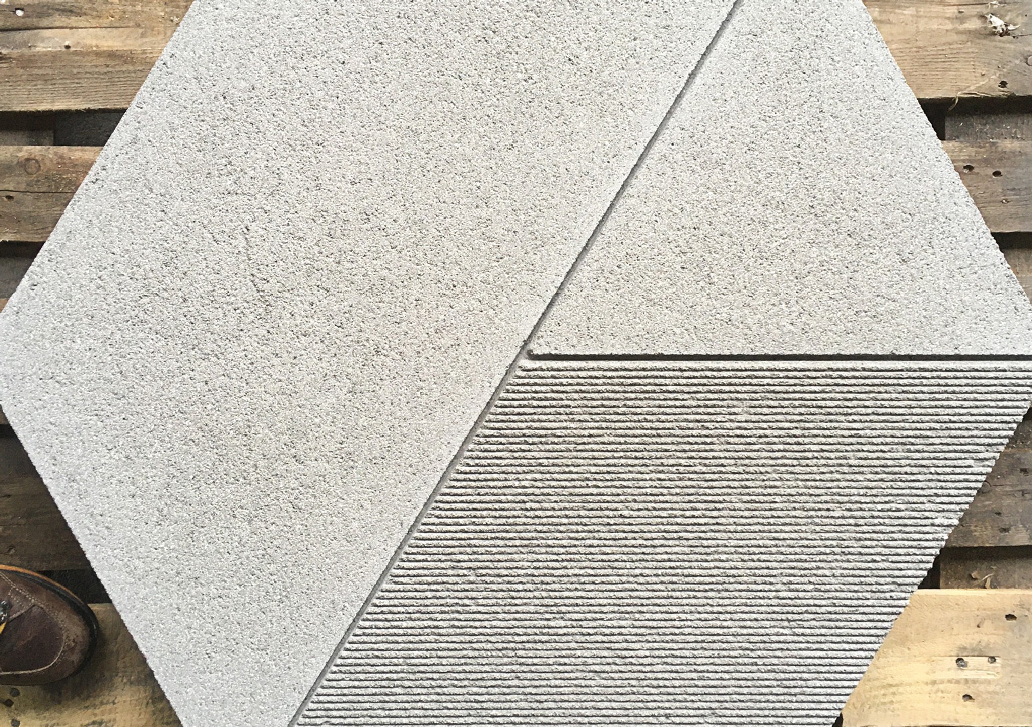 Dedale | The pressed concrete slab